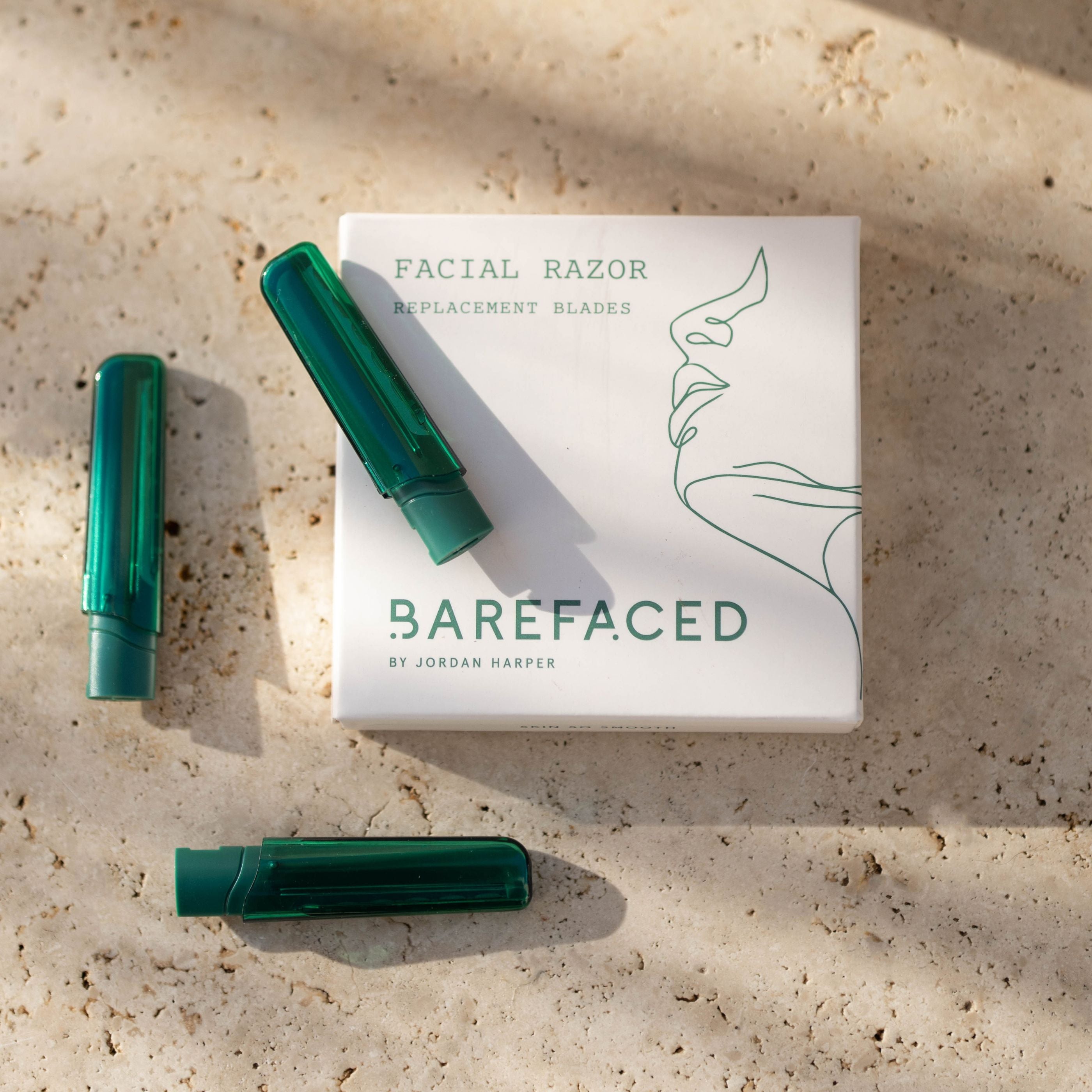Facial Razor Refills | Barefaced®