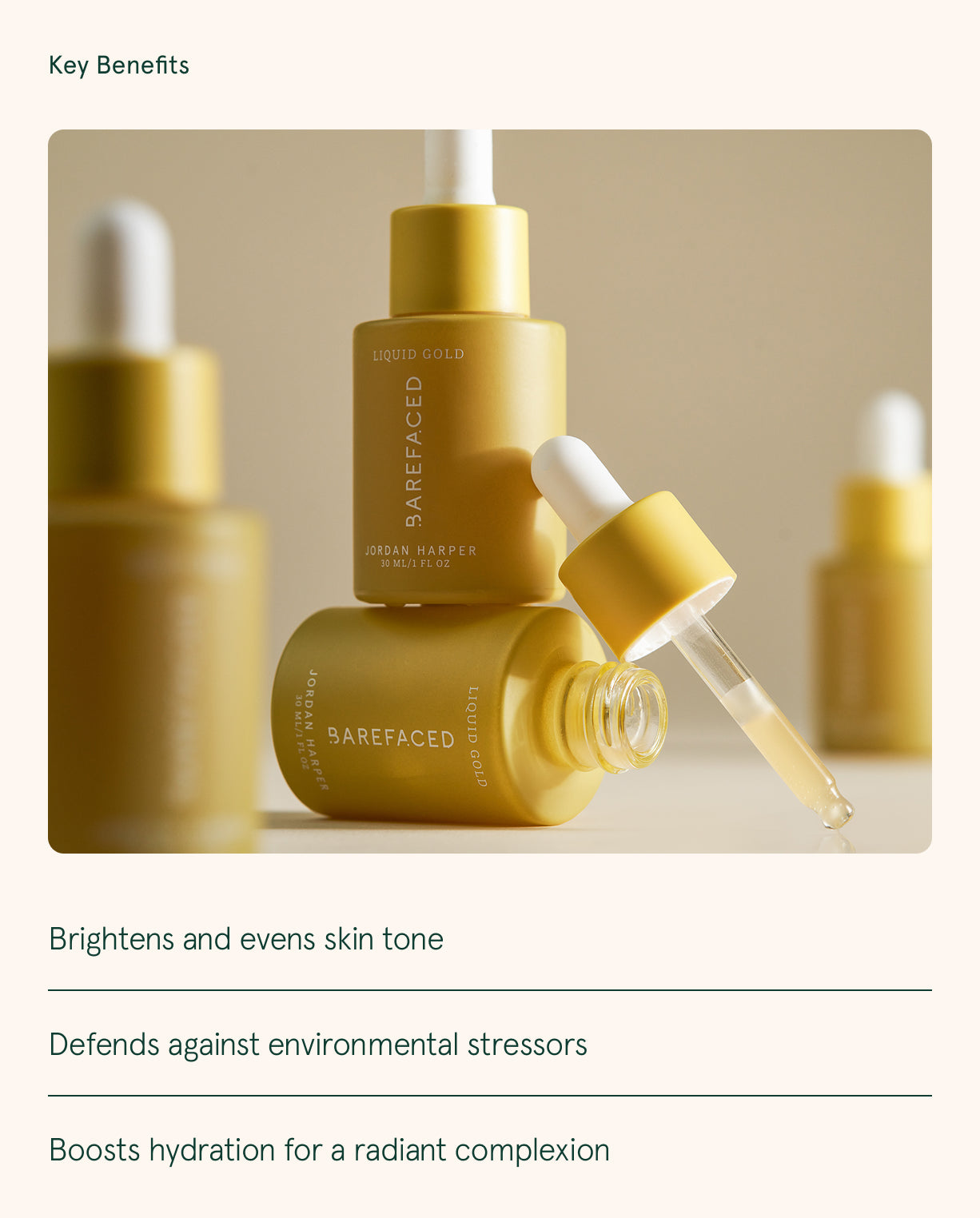 Barefaced Liquid Gold | Barefaced®